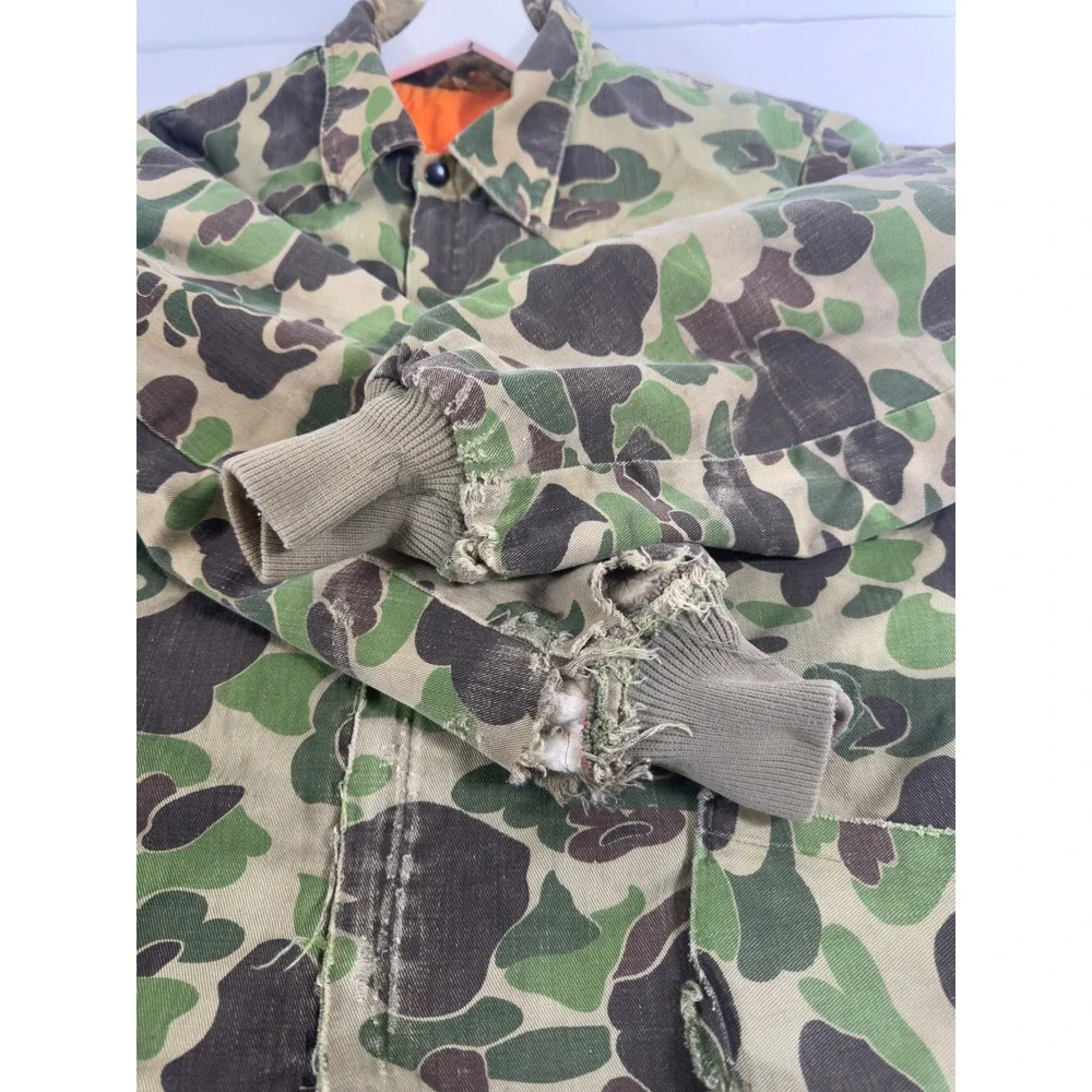 Vintage | Jackets & Coats | Vintage Duck Camo Hunting Jacket Mens Xl ...